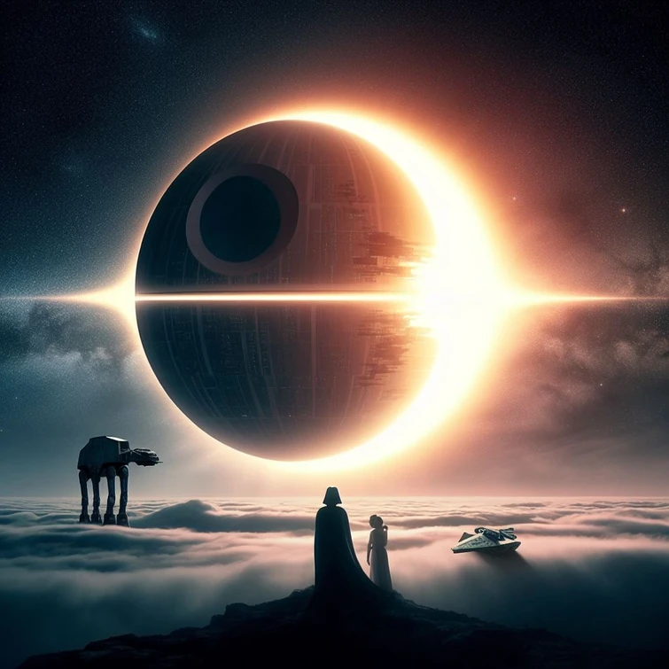 Star Wars Solar Eclipse AI Art | Fandom