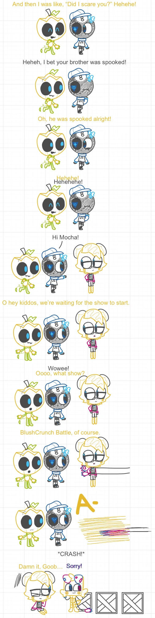 BlushCrunch Battle 1: The Beginning | Fandom