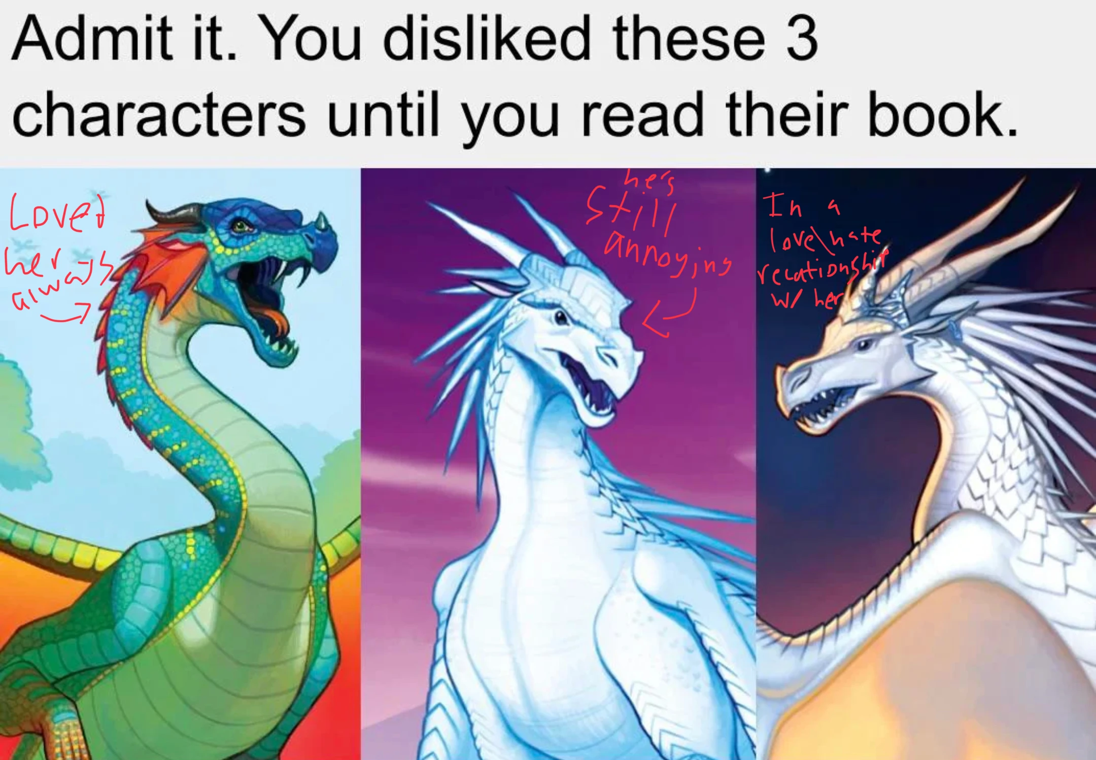My awful WoF opinions | Fandom