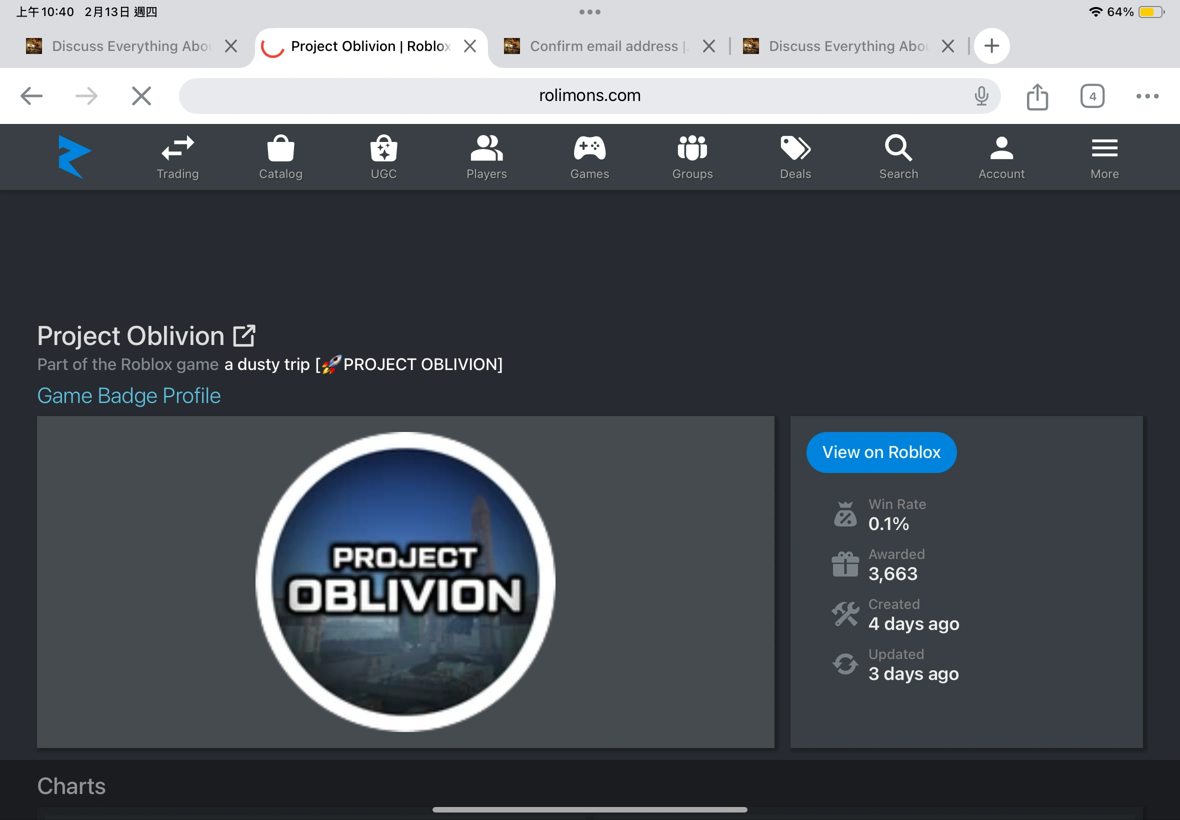 How can I get the project oblivion badge in a dusty trip (not the blast off badge) | Fandom
