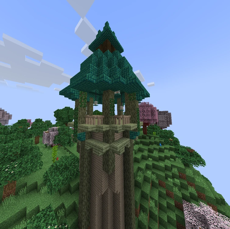 made a dragons house in mc!! | Fandom