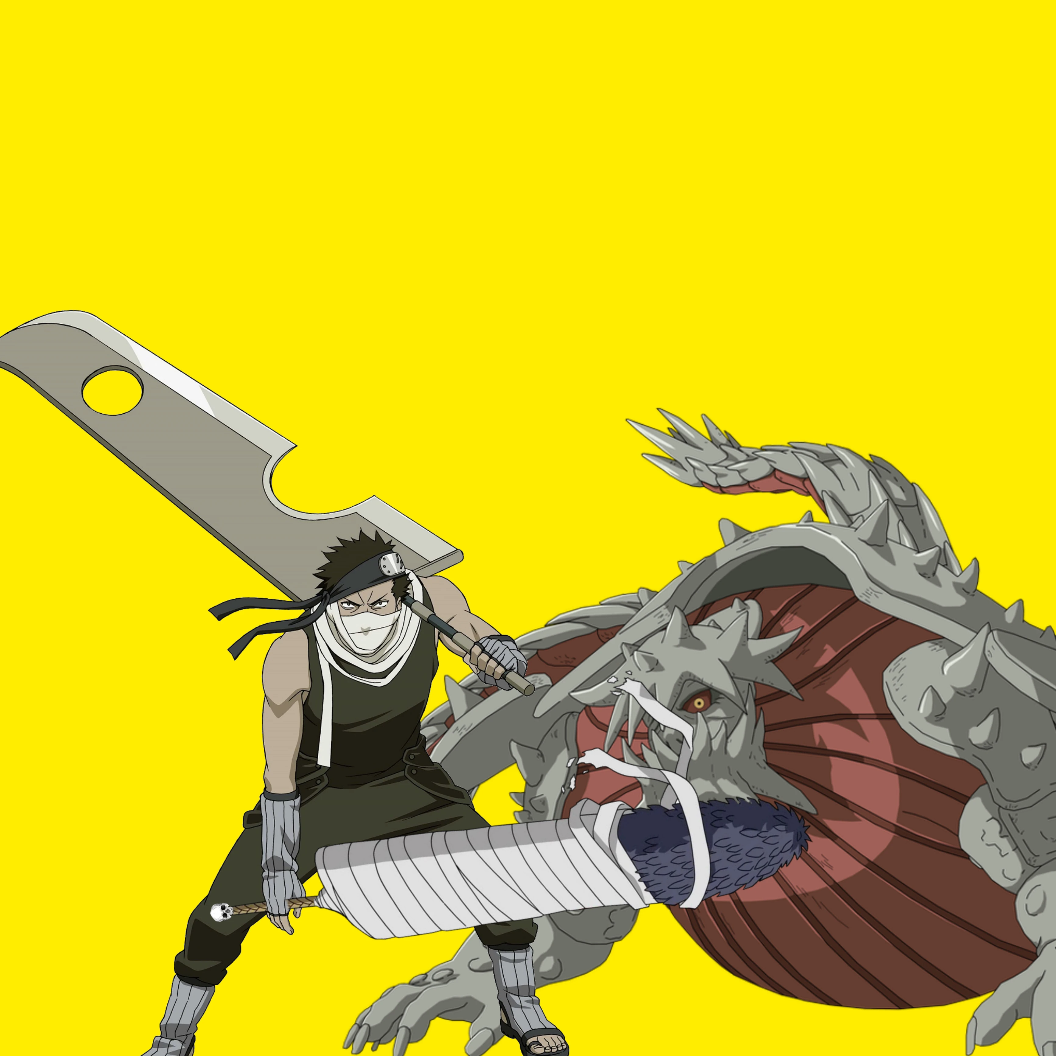 How strong would zabuza be with Isobu and samehada | Fandom