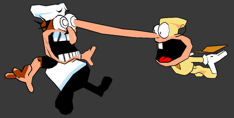 I got VRChat for PC. I got VibaPop's Peppino avatar, but there's a ...