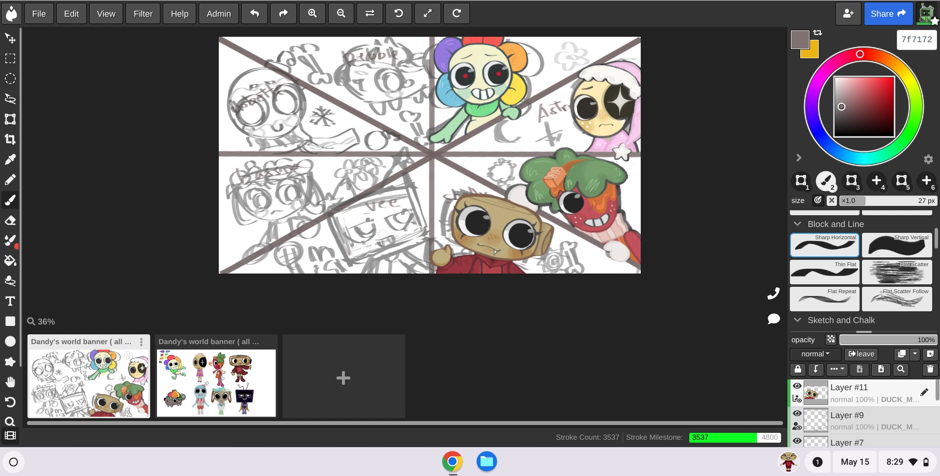 added shelly into the dw sketch banner, ( prob gonna be finished by ...