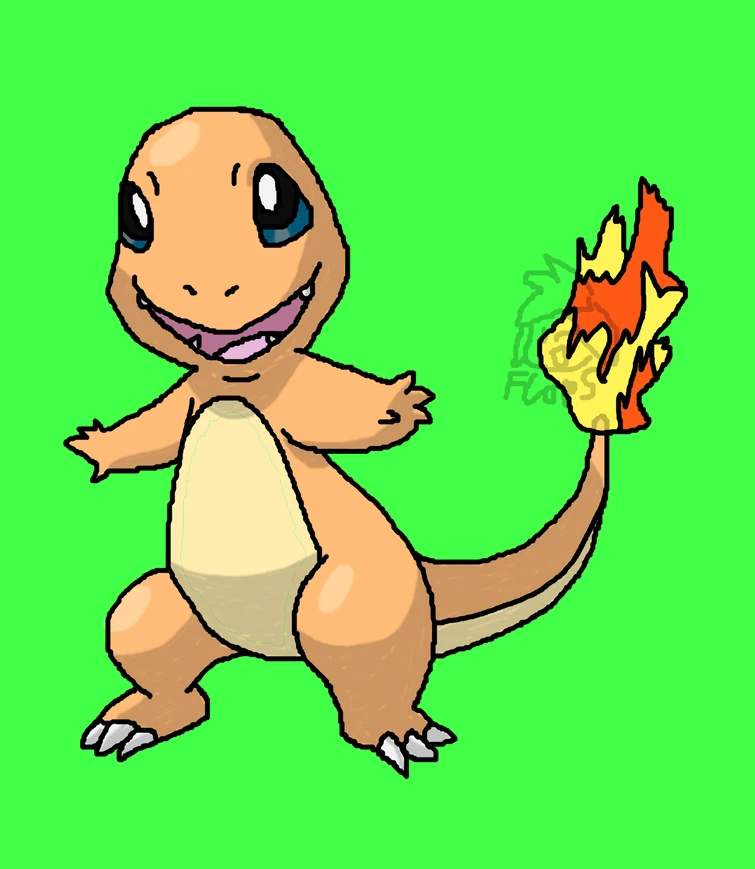 Pokemon 004 Charmander Fanart | Fandom