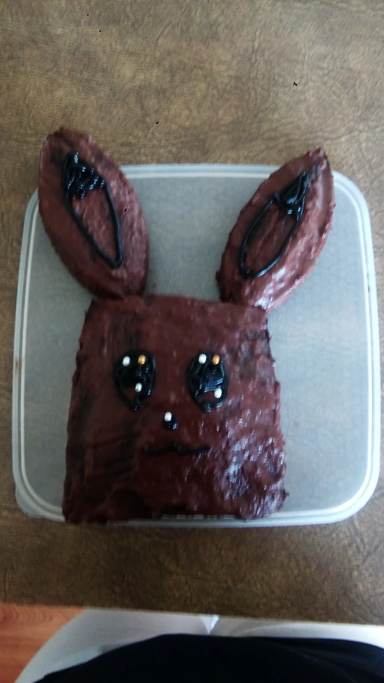 Here is an Eevee cake that I decorated today. | Fandom