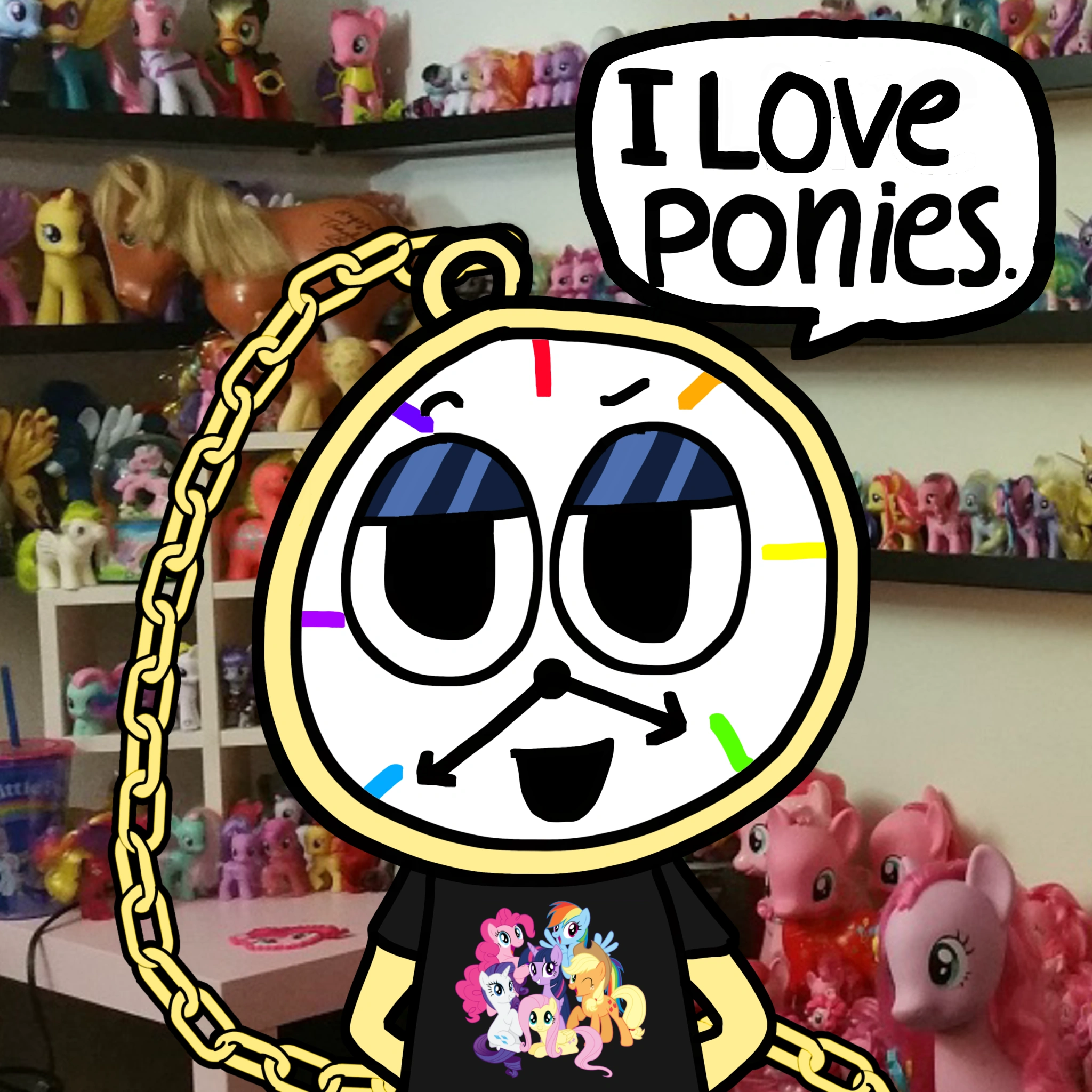 Guys I think Dyle loves ponies | Fandom