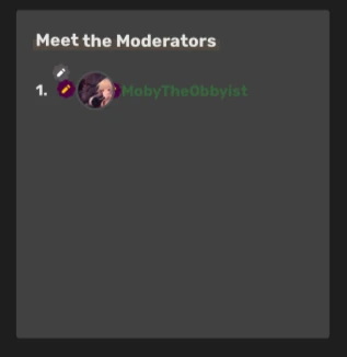 meet the moderator (singular) | Fandom