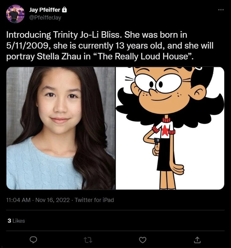 Well, whaddya know? Live action Stella Zhau exists after all! | Fandom