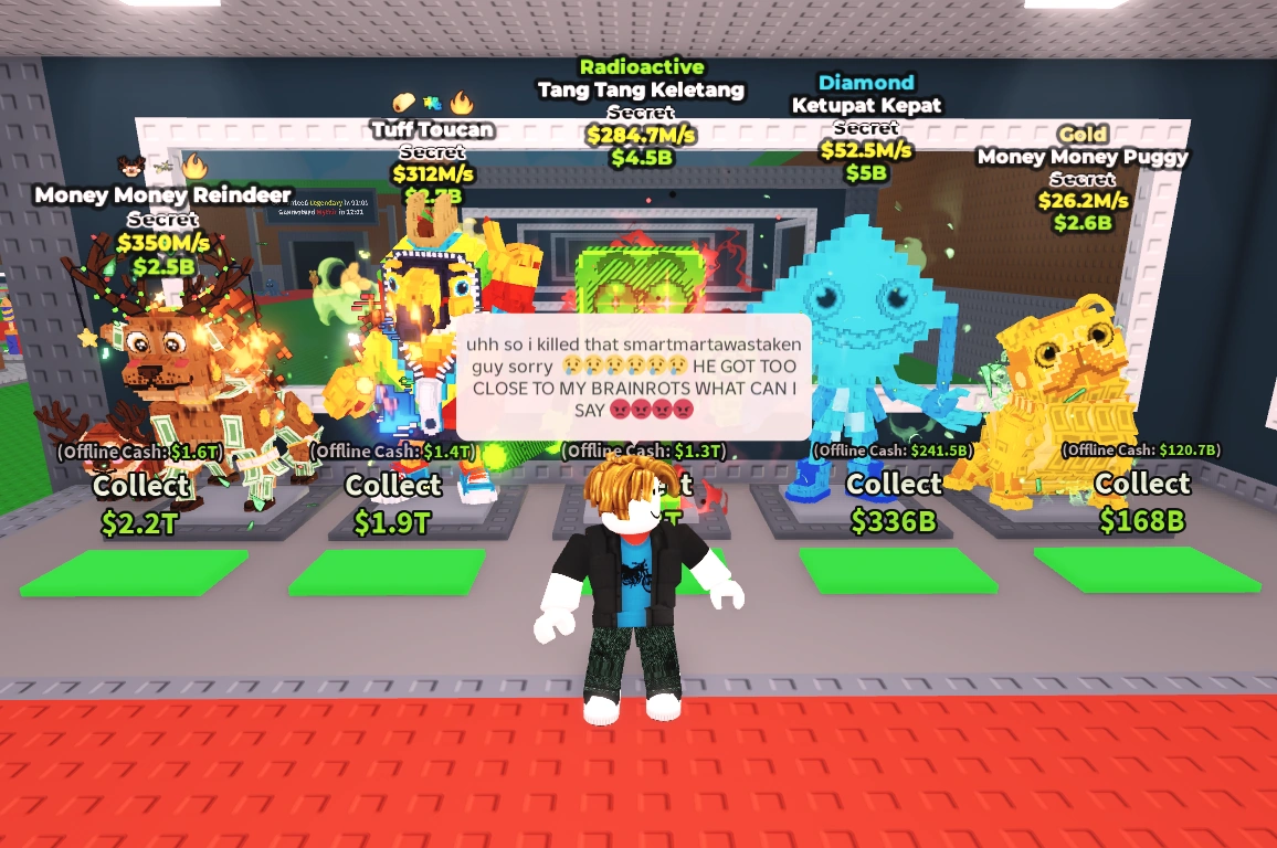 DAY ǝʌᴉɟ of trying to trade my brainrots - PLS REAL OFFERS AND NO ...