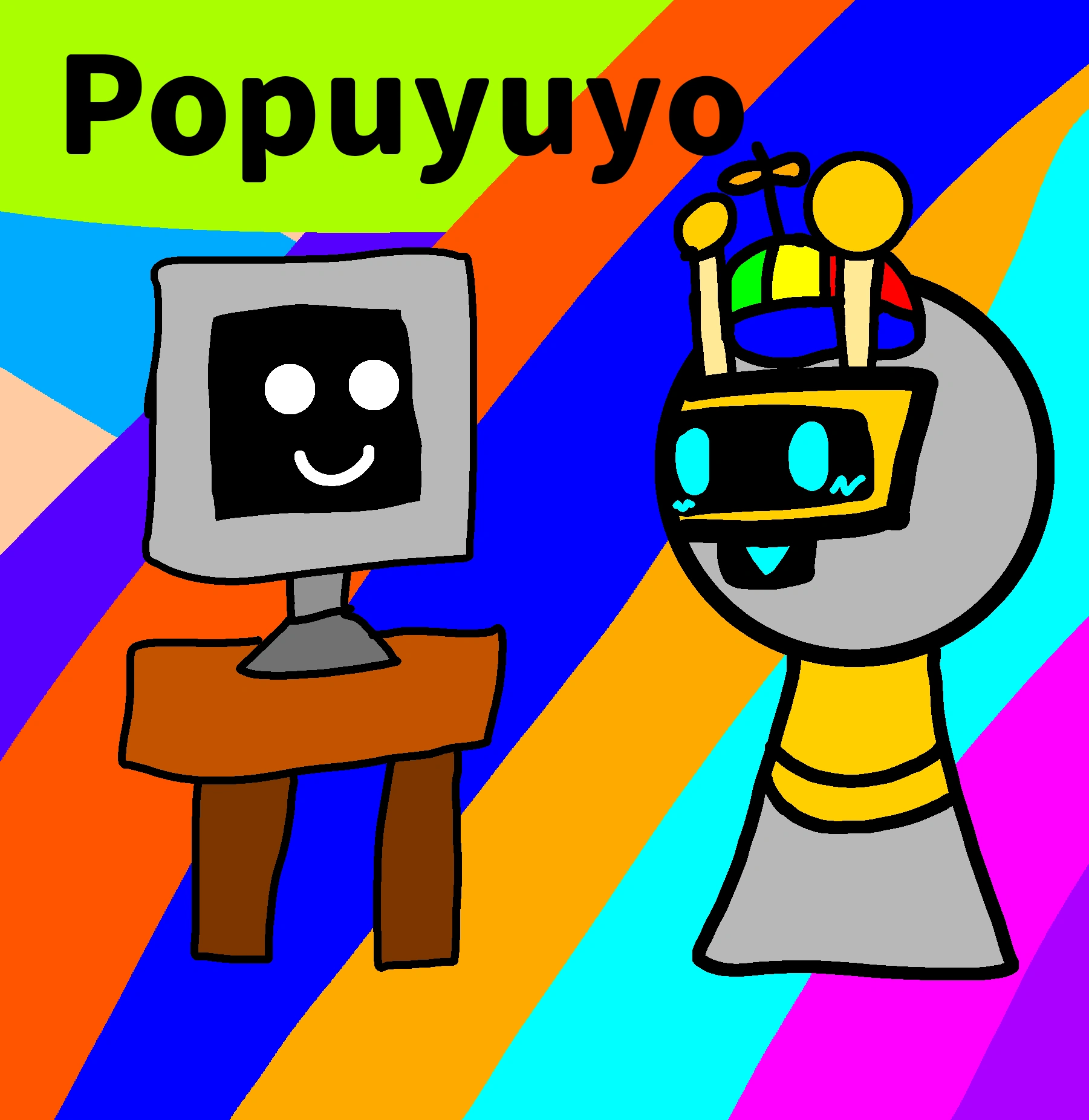 Fun bot and mr fun computer swap | Fandom