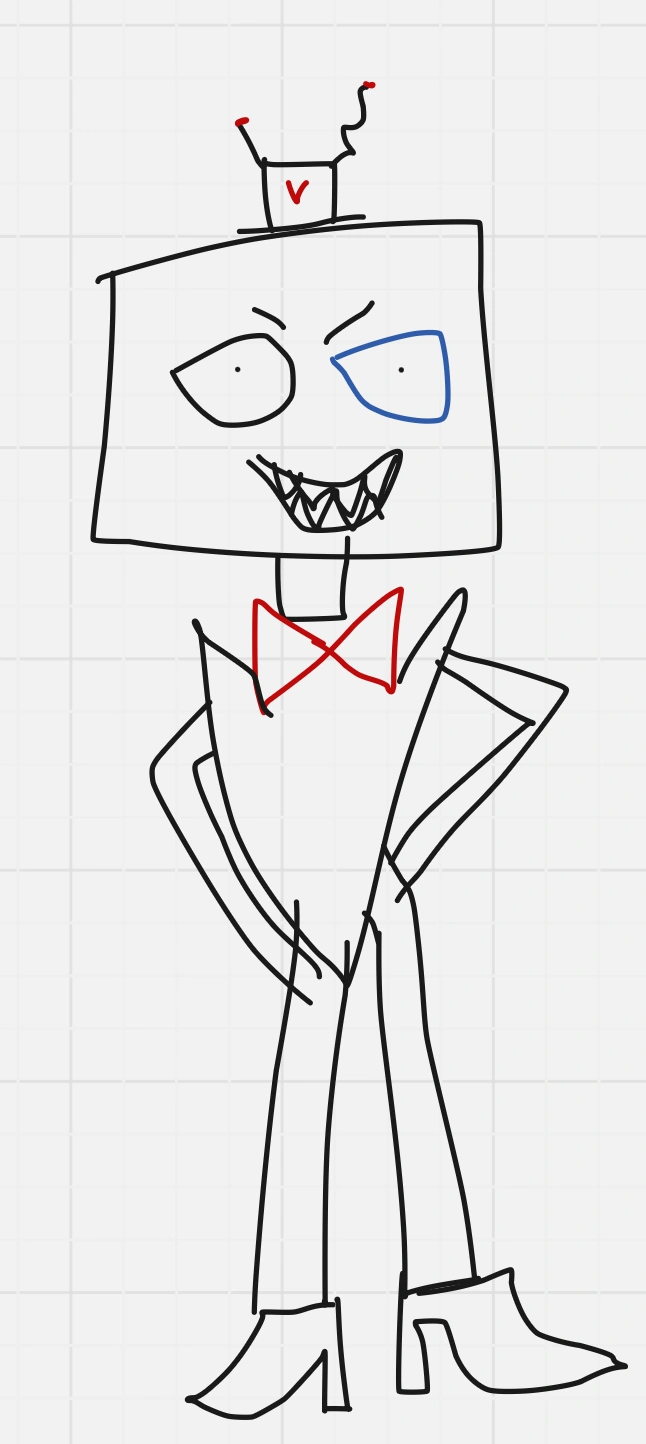 My attempt to draw Vox | Fandom