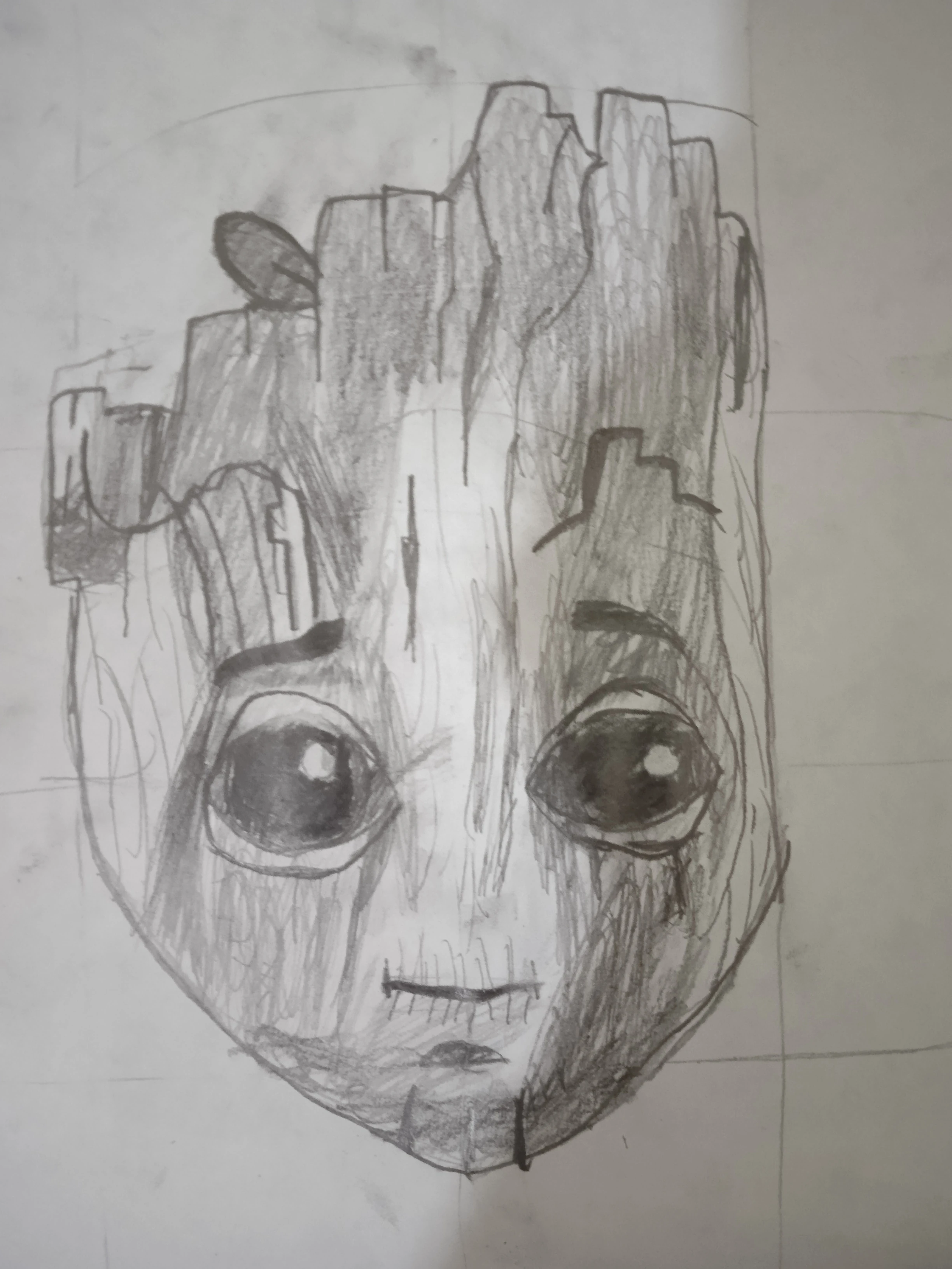 My sketch of Baby Groot | Fandom