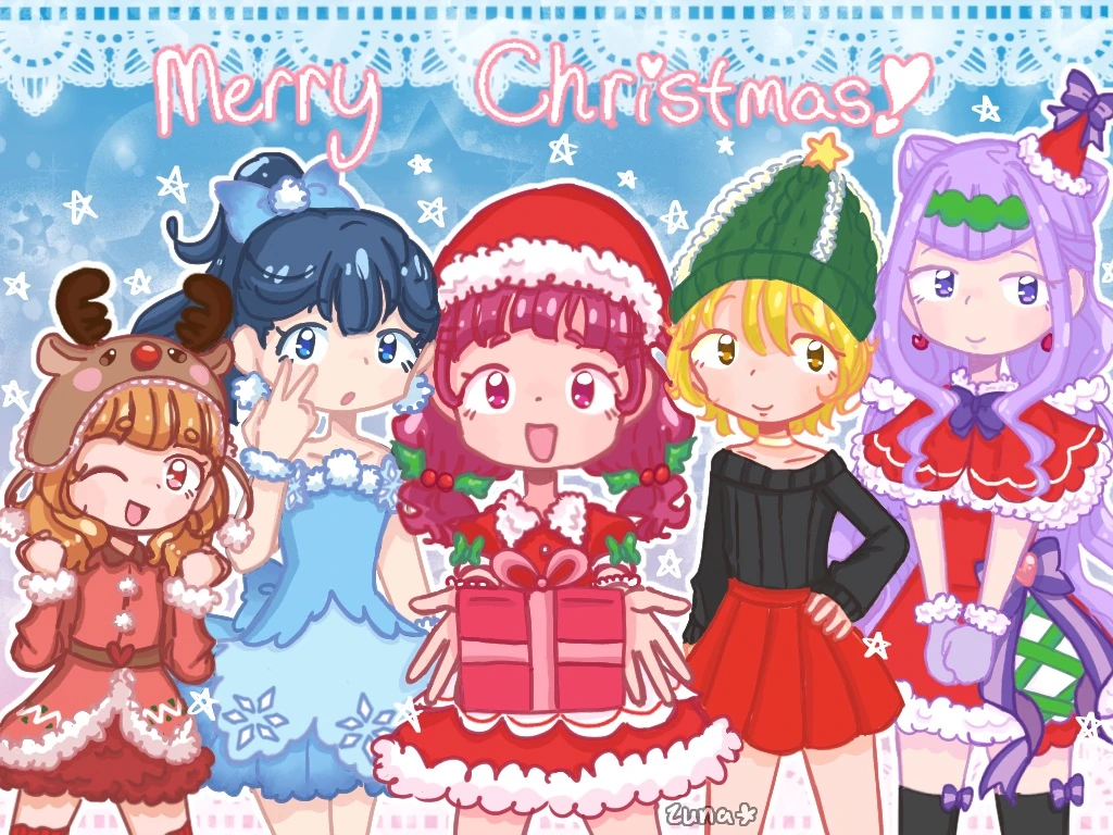 Merry Christmas!! // HUGtto! Pretty Cure Fanart | Fandom