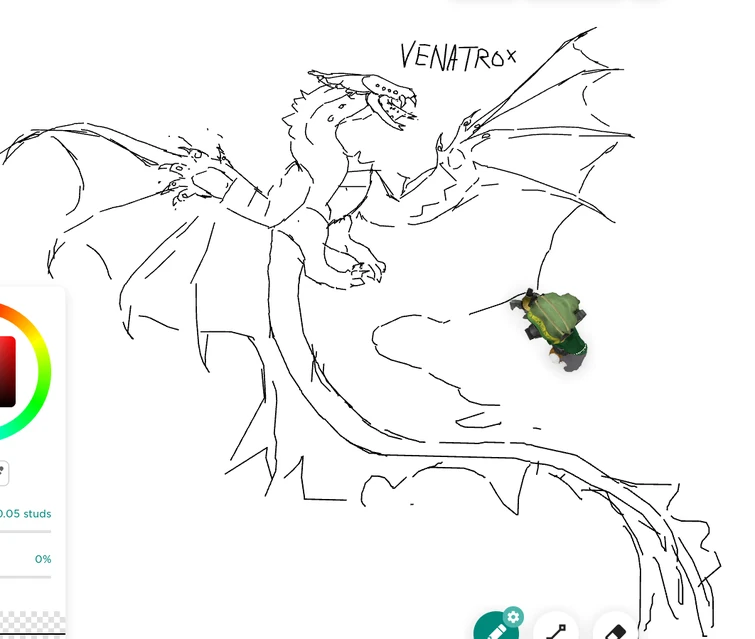 Venatrox sketch | Fandom