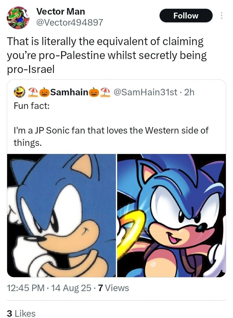 I think it's about time we stop the "JP Sonic" mentality | Fandom