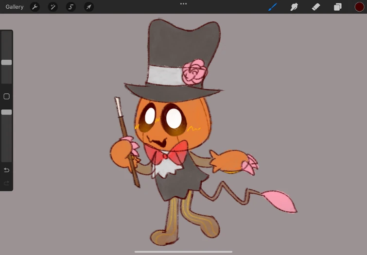 gourdy dressed up as squashini from kirby’s epic yarn or something | Fandom