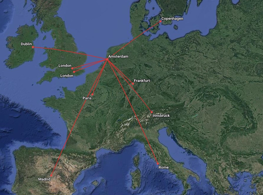 FlyNL routes | Fandom