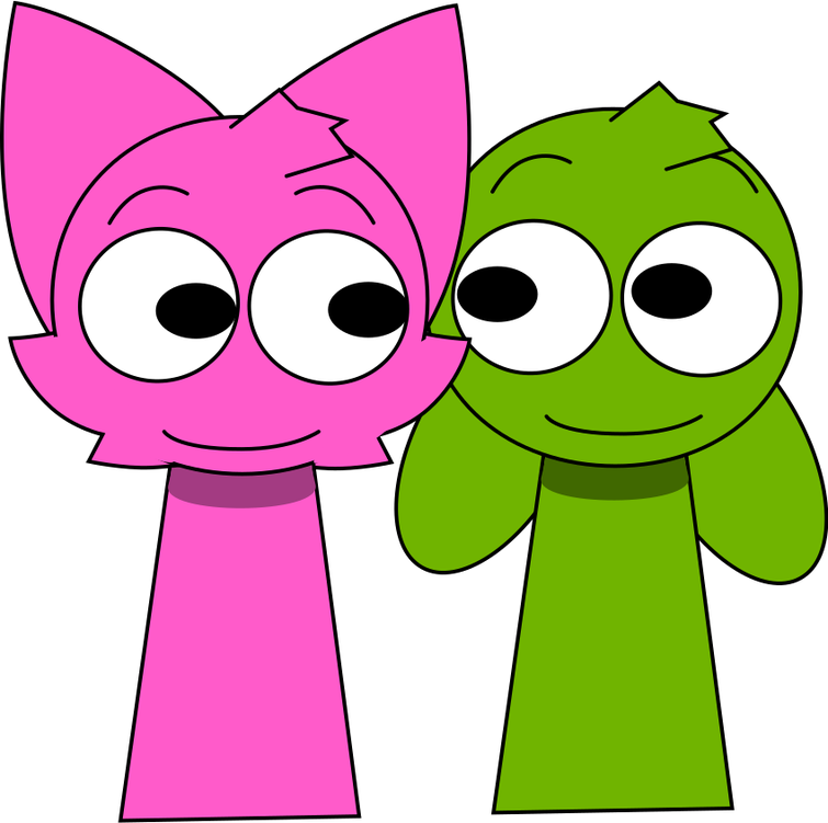 I did Hoops & Yoyo as Sprunki Pyramixed characters | Fandom