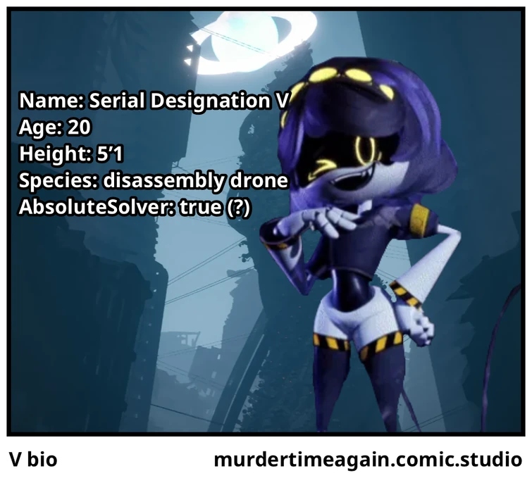 Murder drones bio updates | Fandom