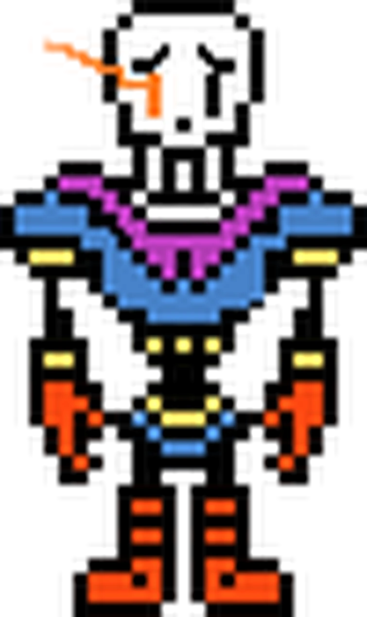 Disbelief Papyrus sprite (overworld) | Fandom