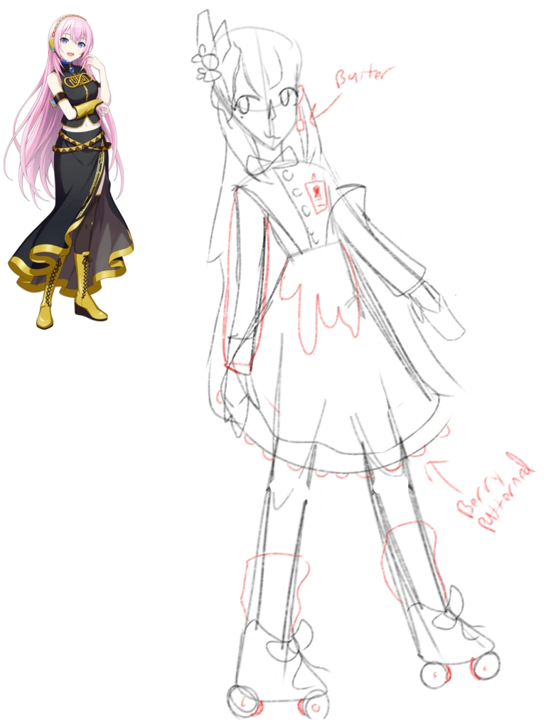 Luka design for my friends fanmade unit!! | Fandom