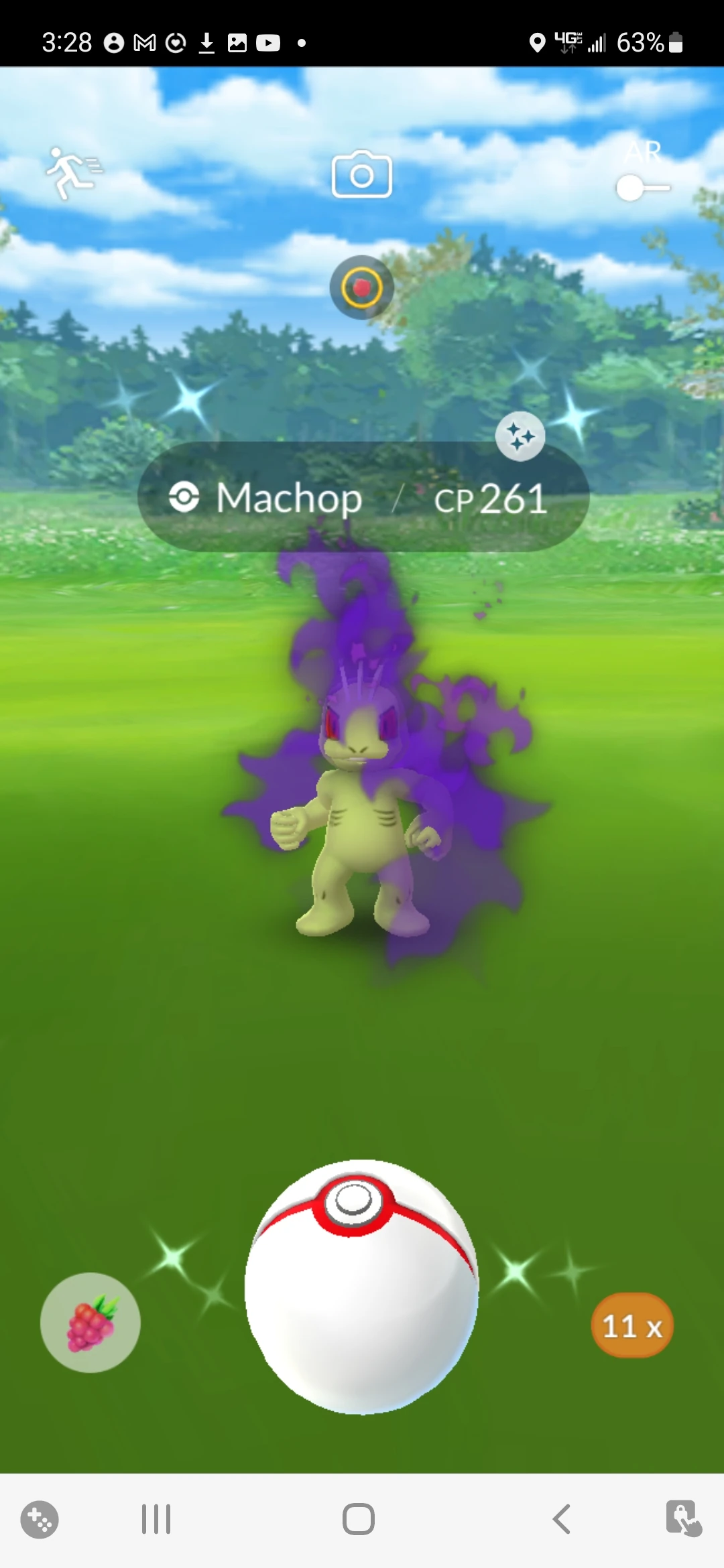 First Cliff of the event and already got Shiny Shadow Machop! | Fandom