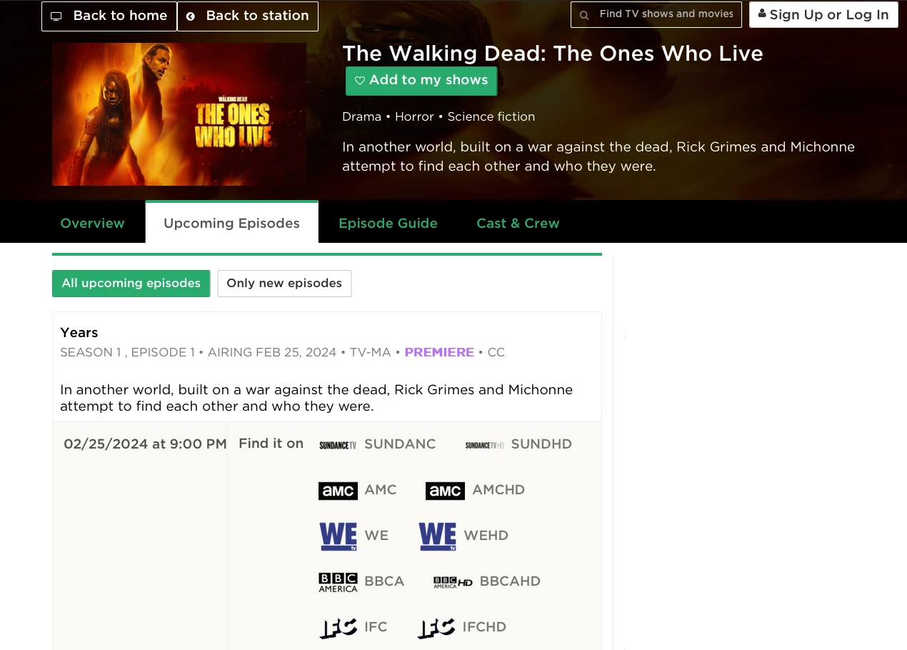 TWD: TOWL Simulcasts | Fandom