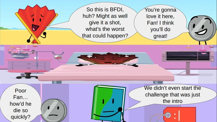 BFDI Shitpost #30: Average II Character in the BFDI Universe | Fandom