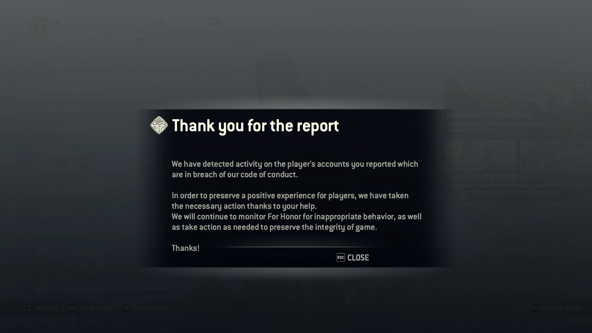 wow reporting actually did something | Fandom