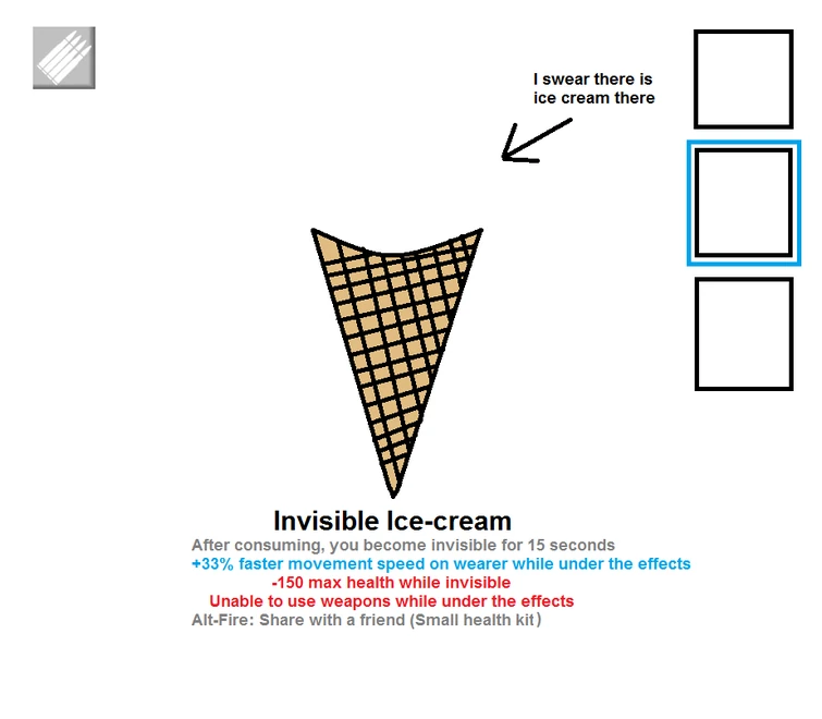 Invisible ice cream | Fandom