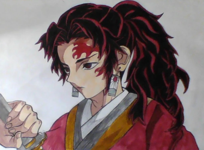 Yoriichi drawing | Fandom