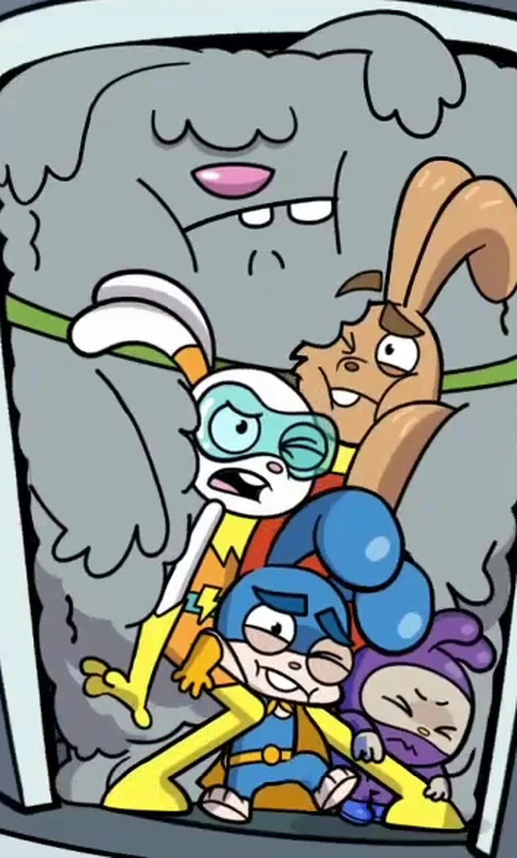 If the Super Duper Bunny League get DVD, I hope it looks something like this; | Fandom