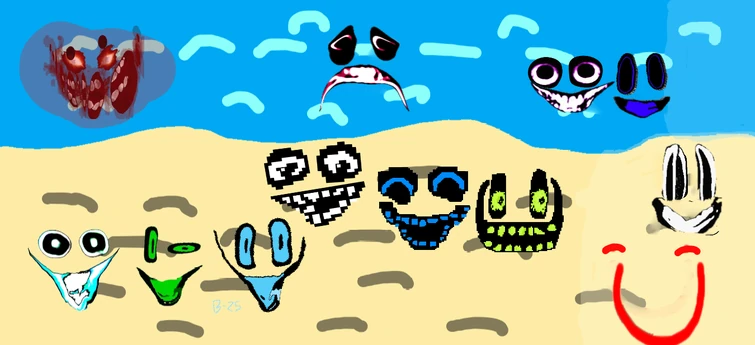 summer art (interminable rooms entities + rld entities) | Fandom