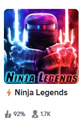 anyone remember when ninja legends was the most popular game on roblox ...