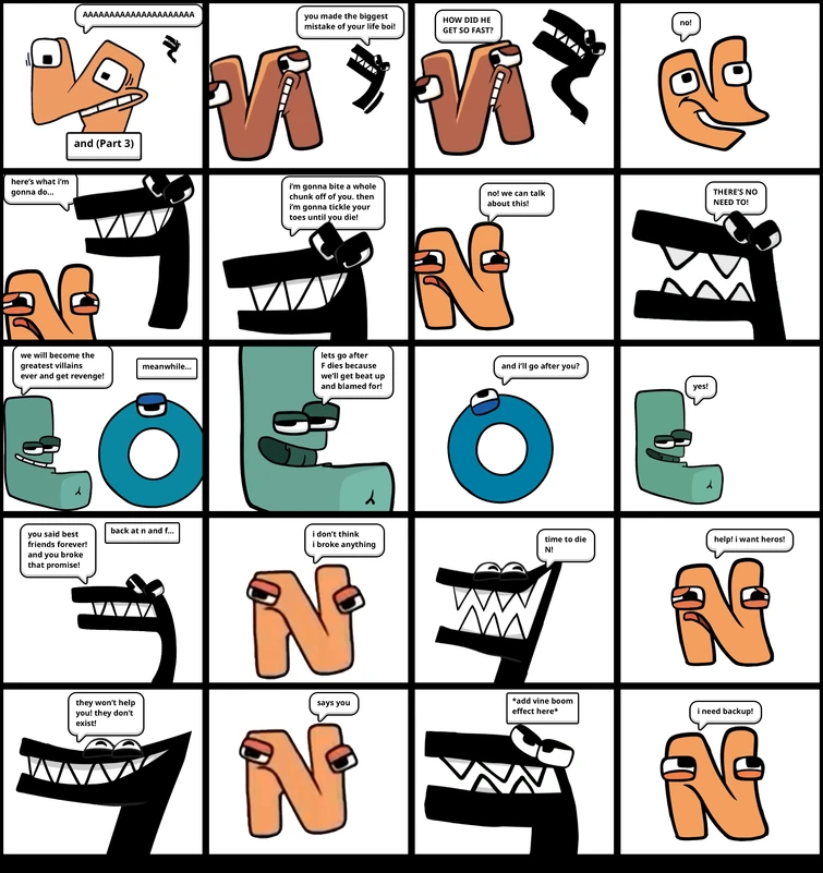 Alphabet Battle: Part And (Part 3/3) | Fandom