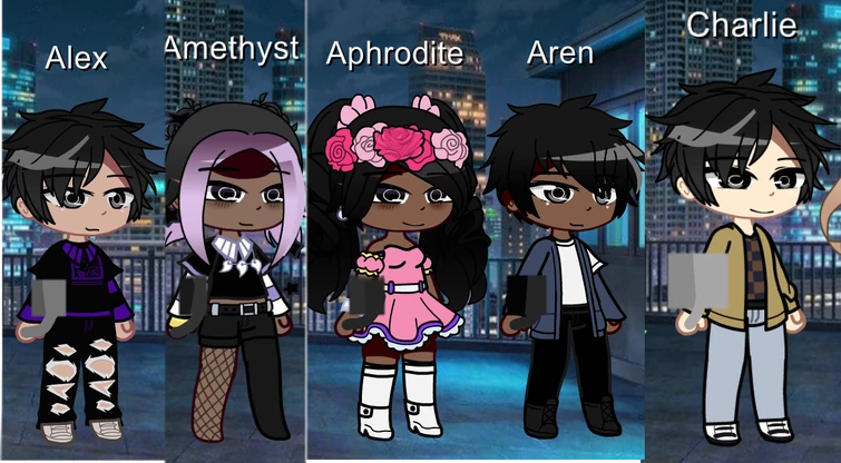 Comparing skintones on my updated Flicker Characters | Fandom