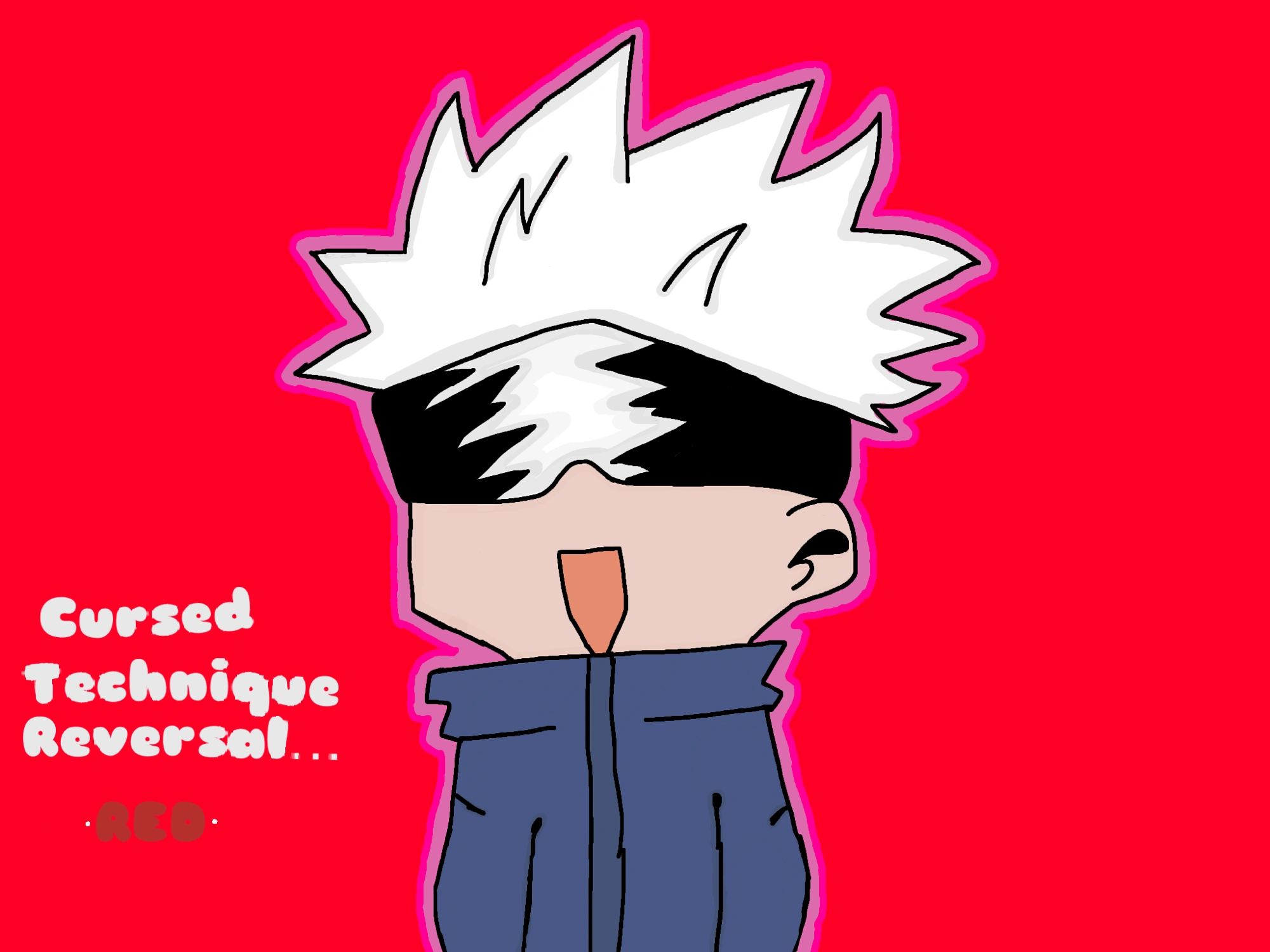 Gojo drawing I (digitally) drew 🤭 | Fandom