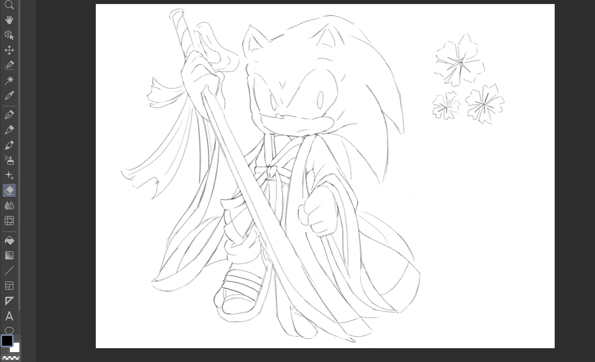 Sonic drawings in clip studio paint | Fandom