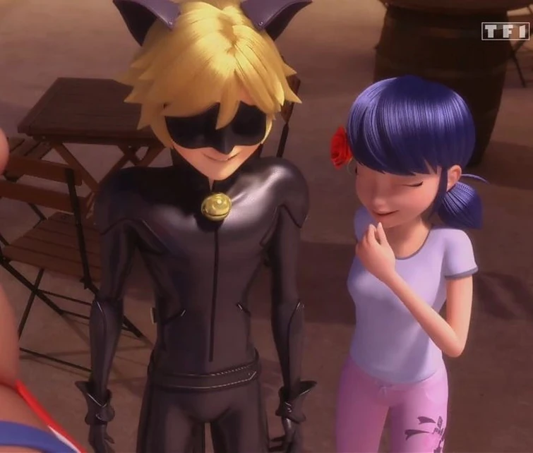 What are Marinette and Cat Noir laughing about? (Wrong answers only ...