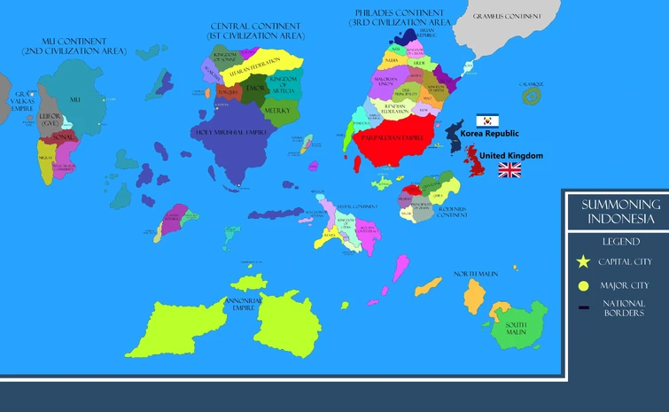 Nihonkoku Shoukan Korean and British Summons [韓国召喚 & 英国召喚] : The Year ...