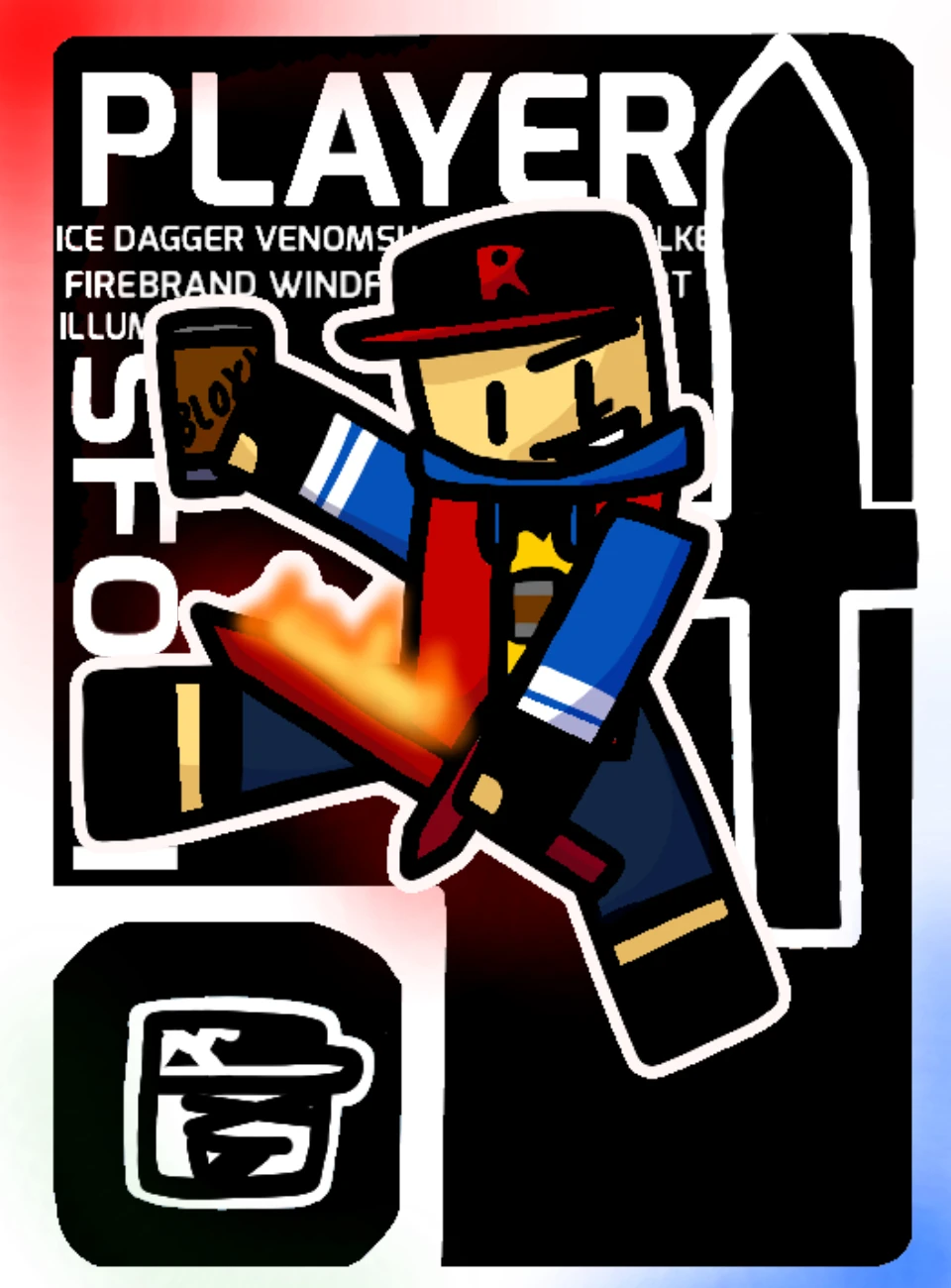 made sum art of player and griefer | Fandom