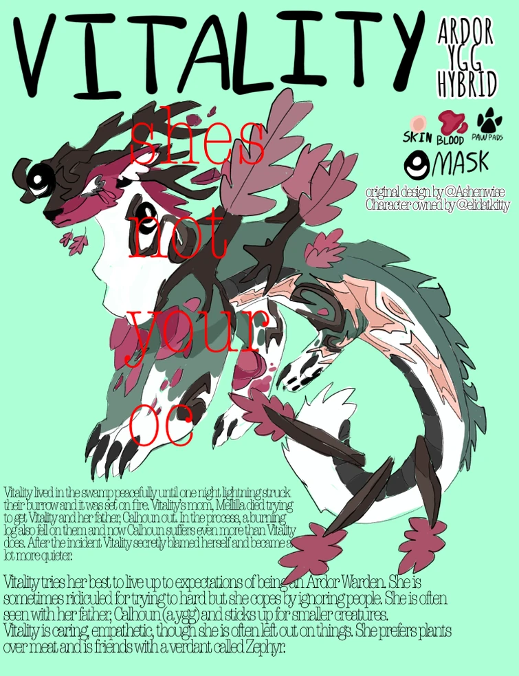 Meet Vitality! (ygg/ardor hybrid!) | Fandom