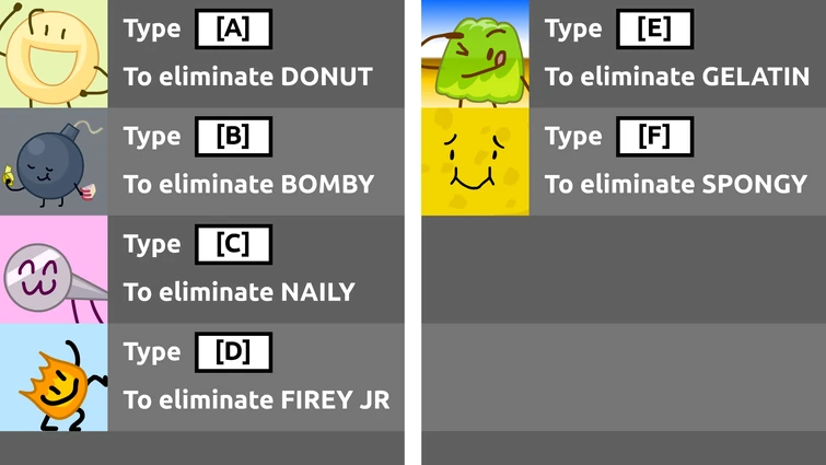 BFBBIYDYGE Voting 3 | Fandom