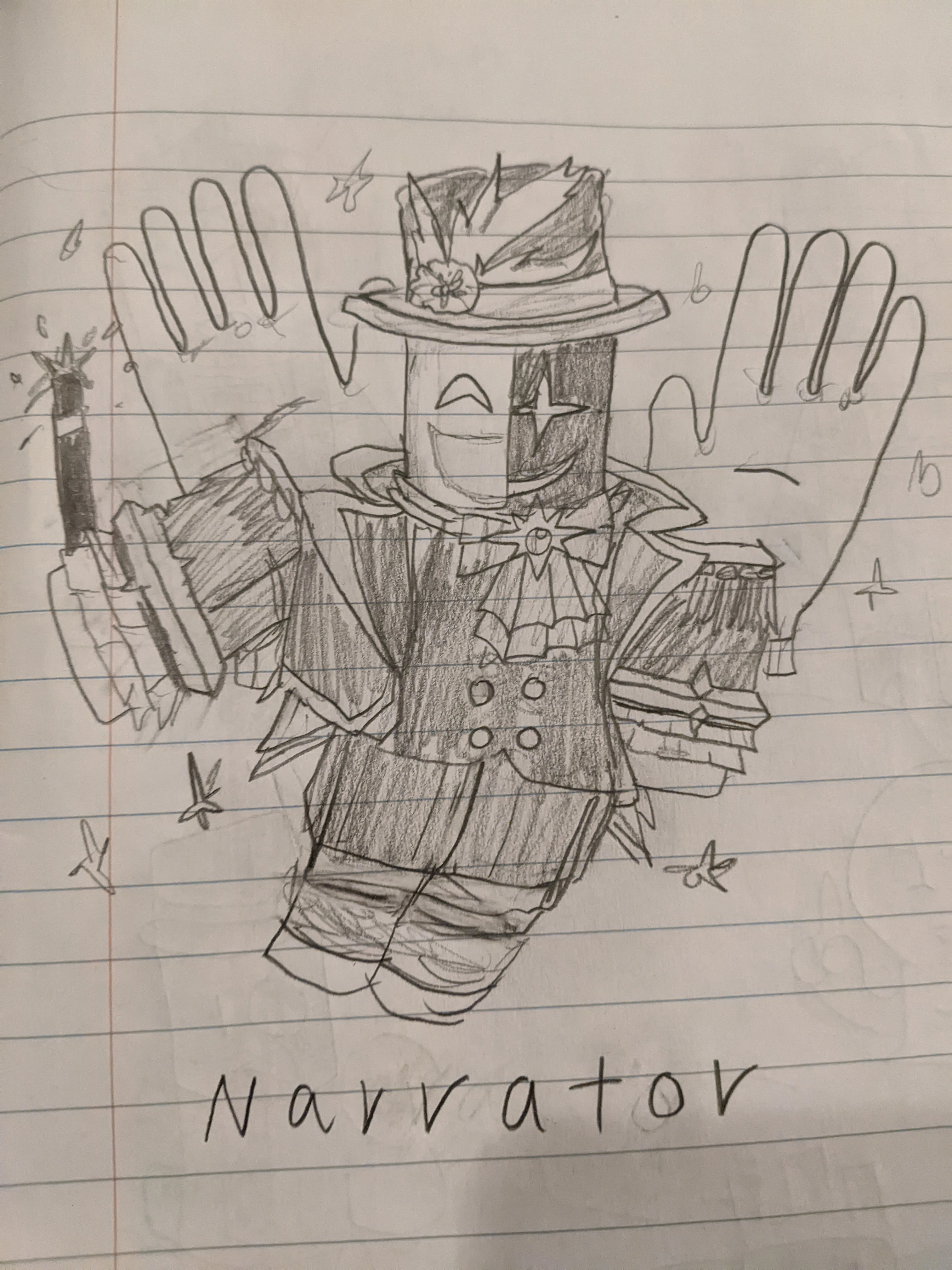 I drew Narrator Noli | Fandom
