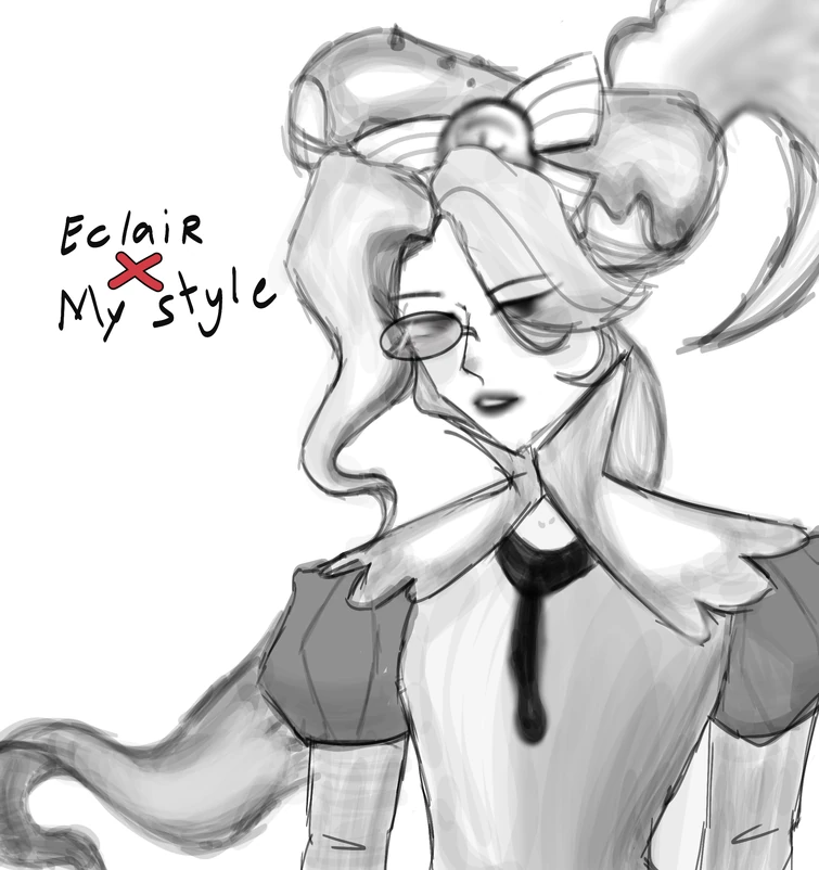 Im new to wiki and anyways drew eclair cookie! | Fandom