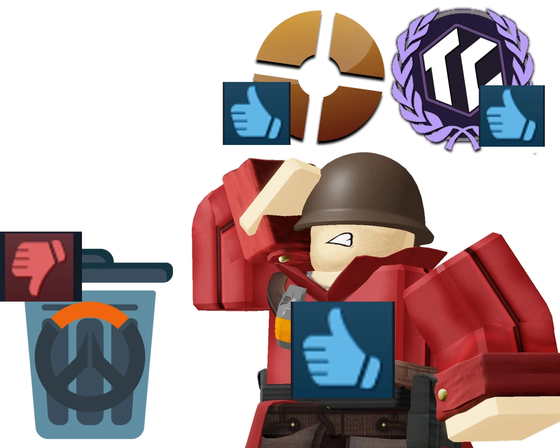 Team Fortress 2 And Typical Colors 2 Vs Overwatch® 2 | Fandom