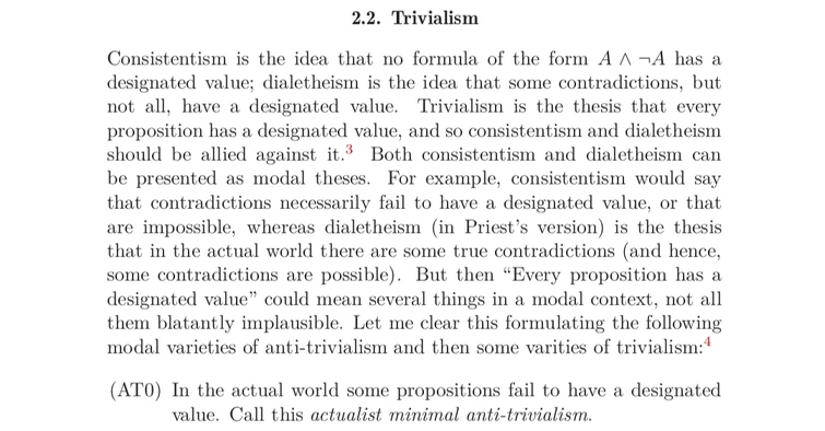 Where does Trivialism scales? | Fandom