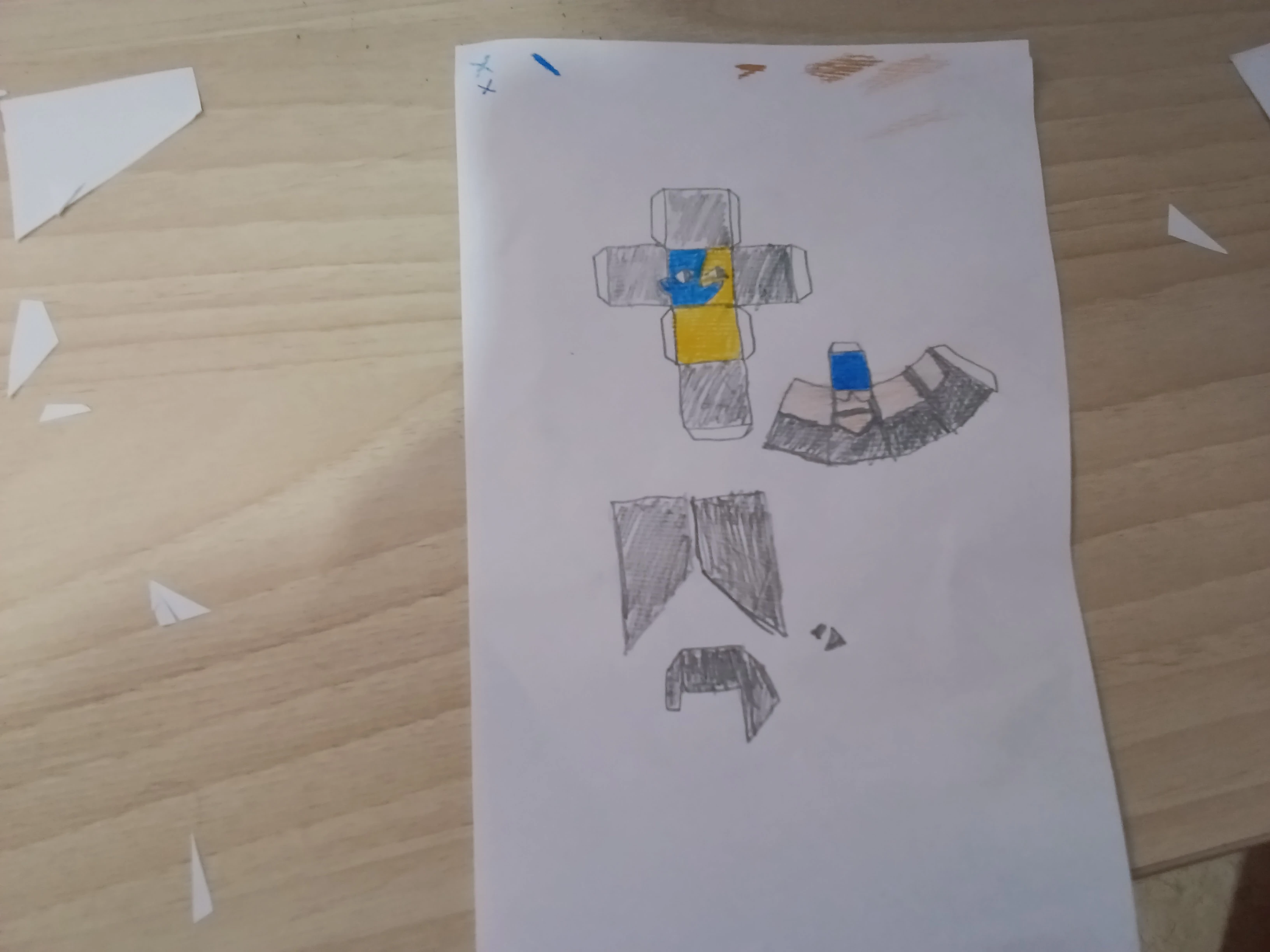 I made an ENA (s1) papercraft! | Fandom