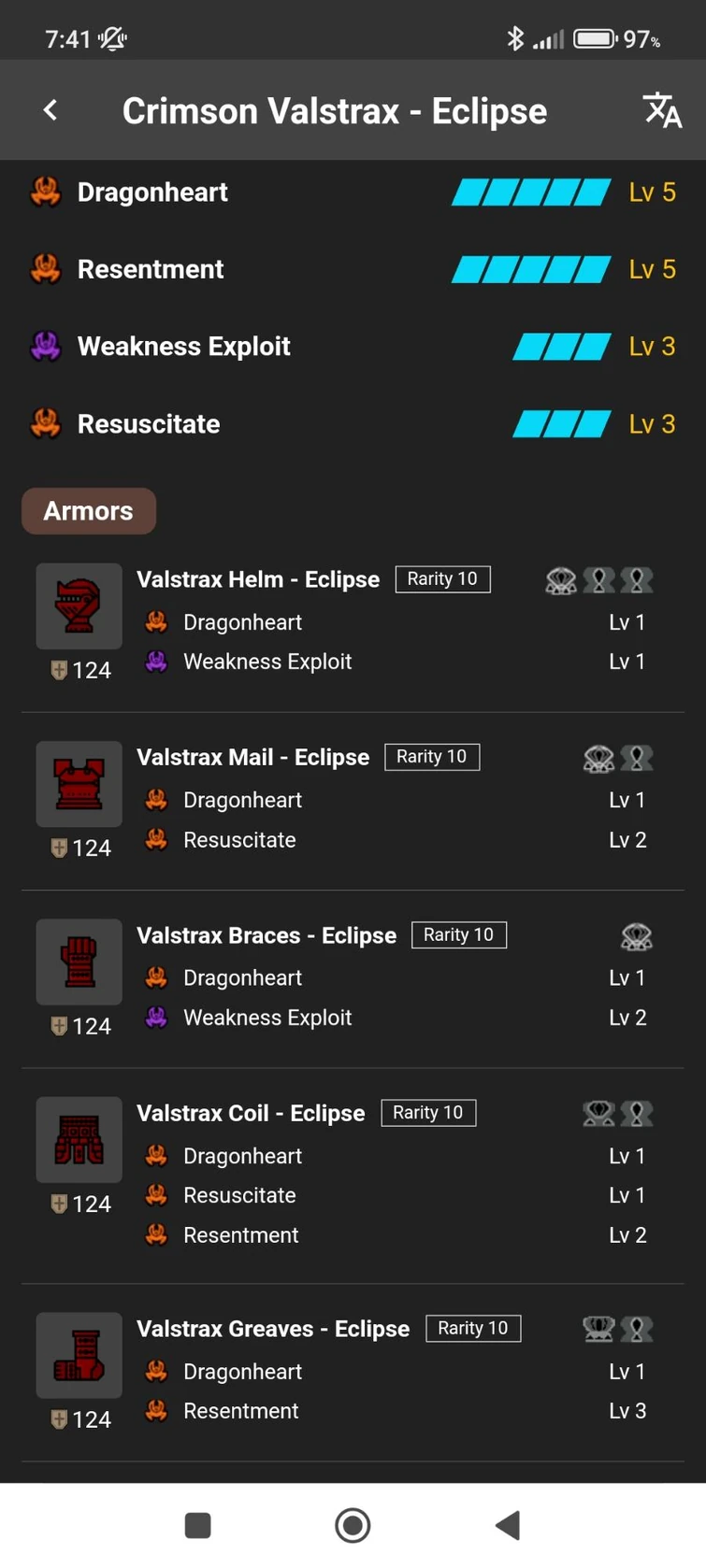 Sunbreak Valstrax Armour | Fandom